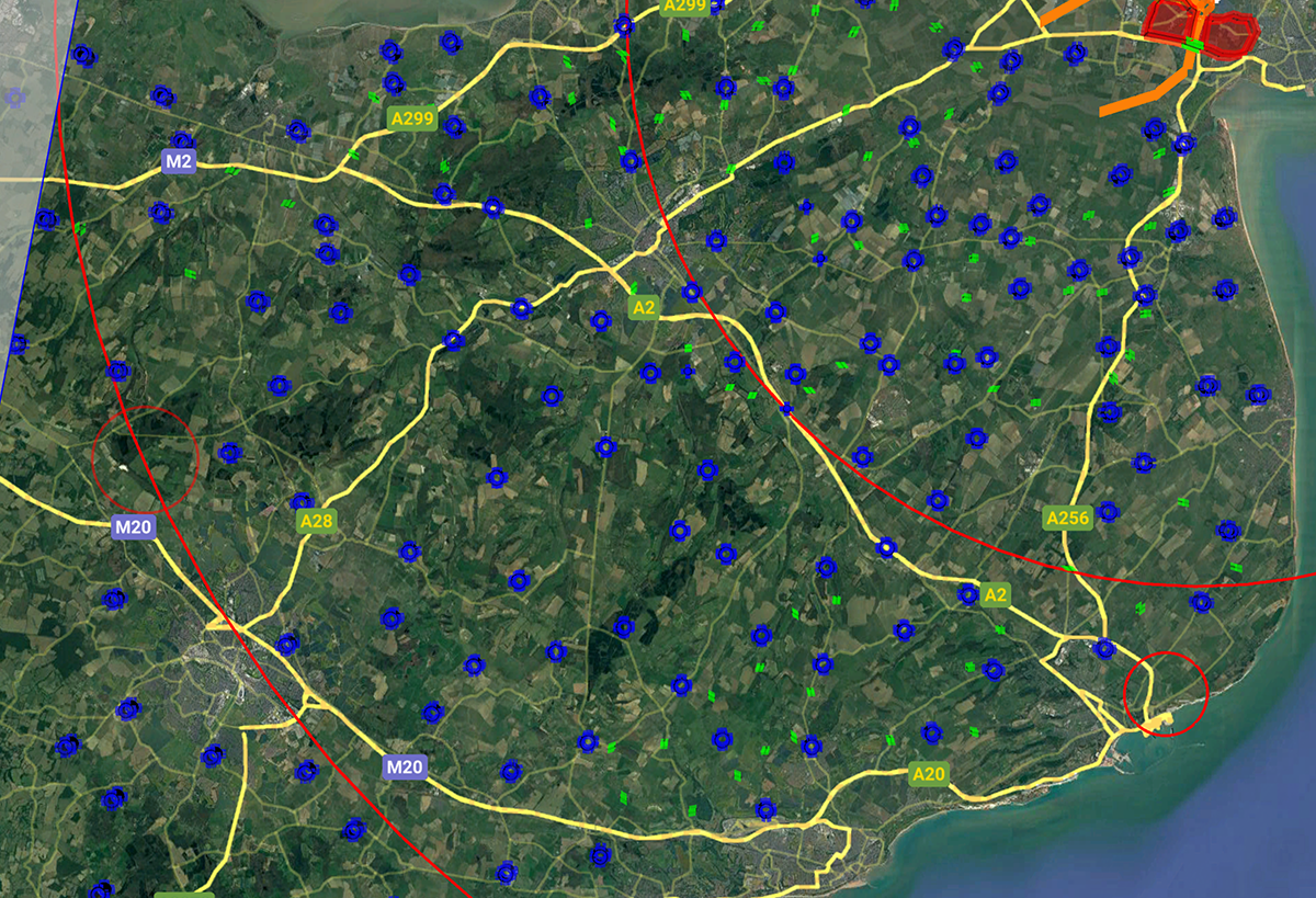 BOPC2024 - Map info for pilots - British Open Paramotor Championships